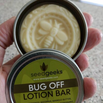 Bug off Lotion Bar Natural Insect Repellent, Solid Lotion Bar, Body ...