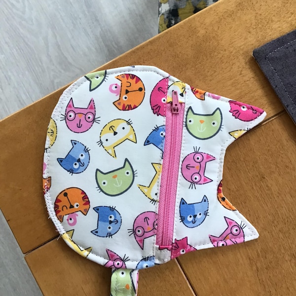 Sewing Pattern//bag Pattern Pdf//cat Pouch Pattern//zipper Pouch ...