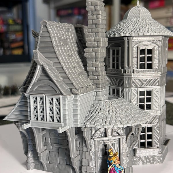 Medieval Town Set 04 - Bell Tower Farm - Etsy