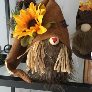 Scarecrow Fall Slouchy Hat Gnome. Halloween Gnome, Slouchy Hat Gnome ...
