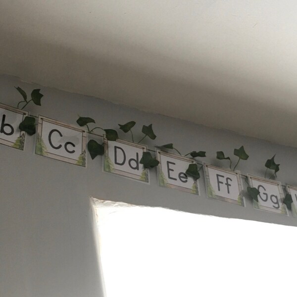 Printable Farm Theme Alphabet, Classroom Decor, Full Page Alphabet ...