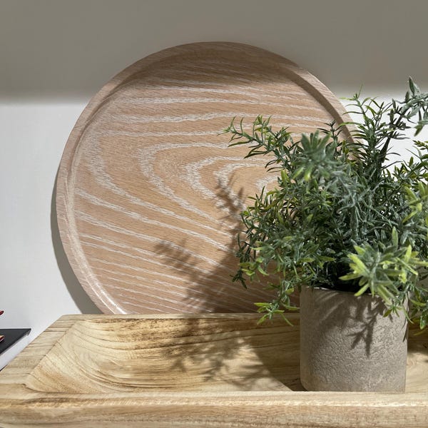 White Oak Wood Riser for Kitchen Counter, Kitchen and Bathroom ...