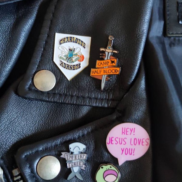Enamel Pin ~ Percy Jackson Inspired - Etsy
