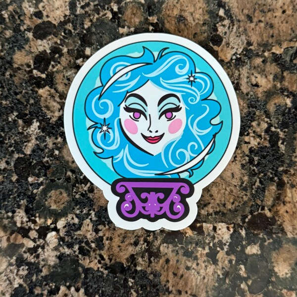 Tarot Card Vinyl Sticker - Etsy