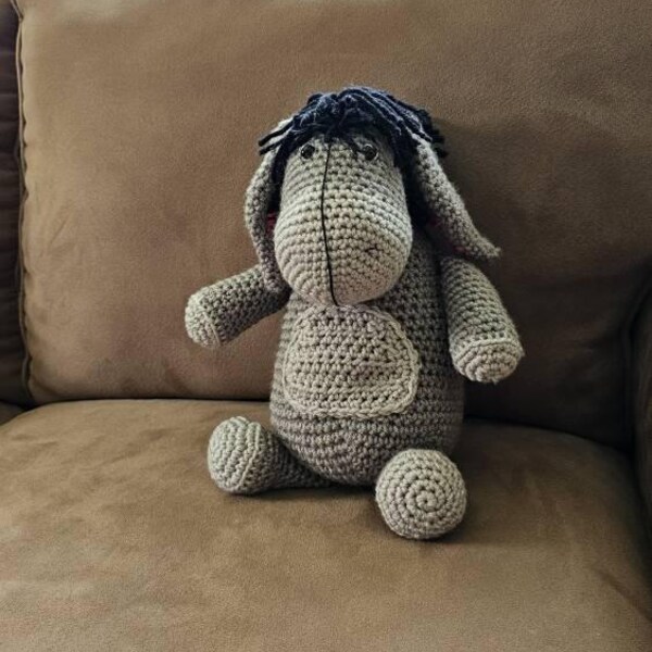 CROCHET Pattern:sad Donkey Pdf,donkey Pattern,crochet Pattern,donkey ...