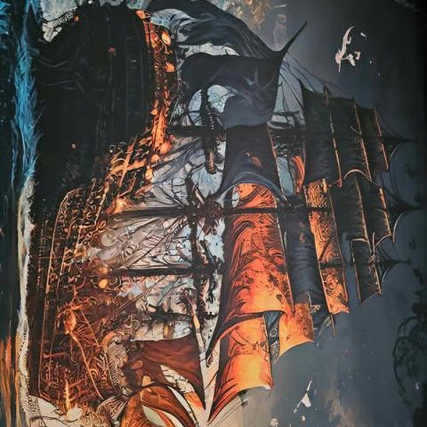 Aztec Octopus Desk Mat, Aesthetic XL Desk Pad, Geometric Mouse Pad, Red ...