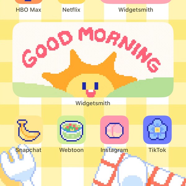 63 App Icon Pack / Sunday Morning Breakfast / Wallpapers & Widgets ...