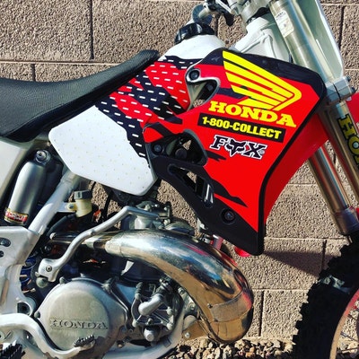 Honda XR200 HONDA XR250 600 XR 400 Fuel Tank Gas Tank Decals Stickers ...