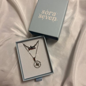 SKZ Compass Necklace - Etsy