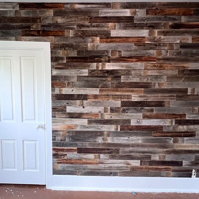 48 Reclaimed Wood Planks. Barnwood Boards 12 Pack - Etsy