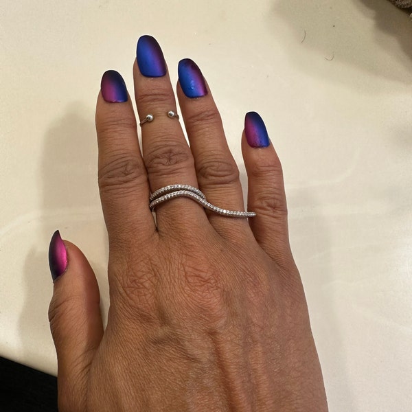 Ring, Double Ring, 2 Finger Ring, Two Finger Ring, Finger Ring ...