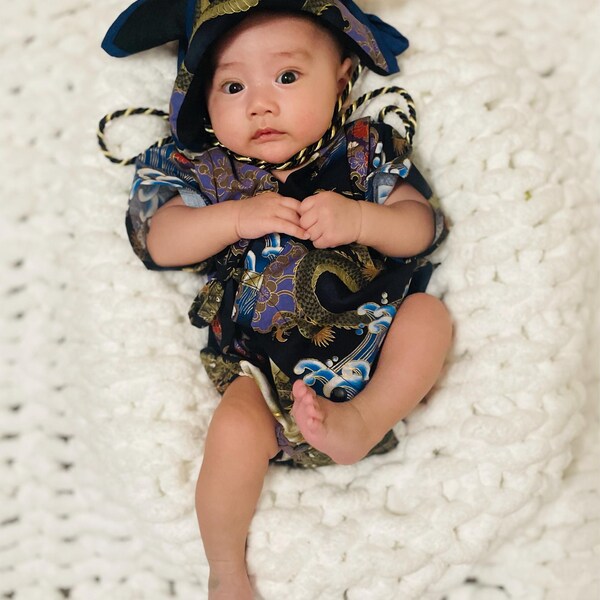 Fabric Kabuto, Samurai Helmet, Japanese Armor Hat, Shogun Kabuto - Etsy