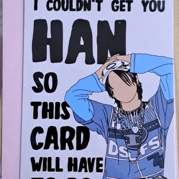 STRAY KIDS Inspired Member K-pop Greetings Cards - SKZ, Stay, K-pop ...