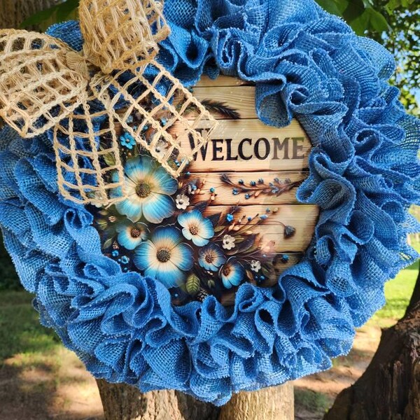 Turkey Eat Beef Thanksgiving Wreath Sign, Metal Wreath Sign, Round ...