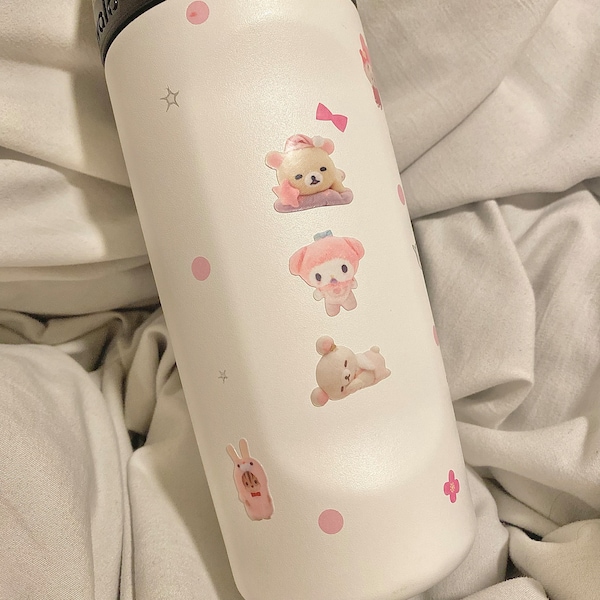 Plushie Land Sticker Sheet - Cute Korean Stationery, Kpop Desk Deco ...