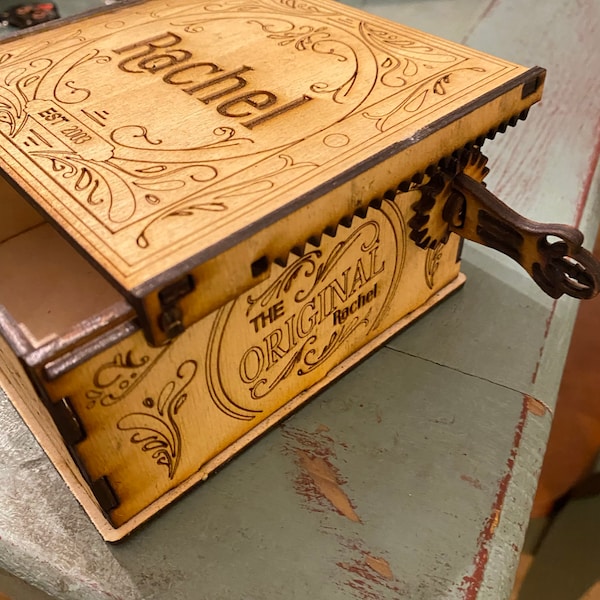 Mechanical Gear Box – Laser Cut File, Vintage Style SVG Plywood Project ...
