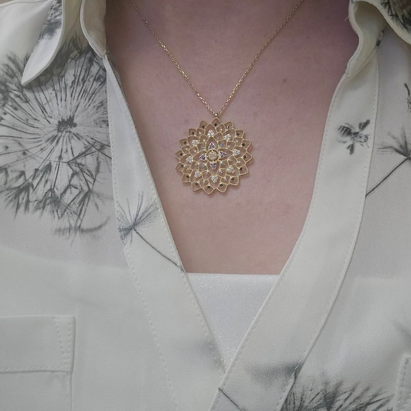 Intaglio Glass Ancient Greek Cross Necklace, Silver Glass Carved Cross ...