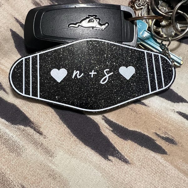 Retro Motel Keychains SVG Bundle Files Glowforge Laser Cut Engrave ...