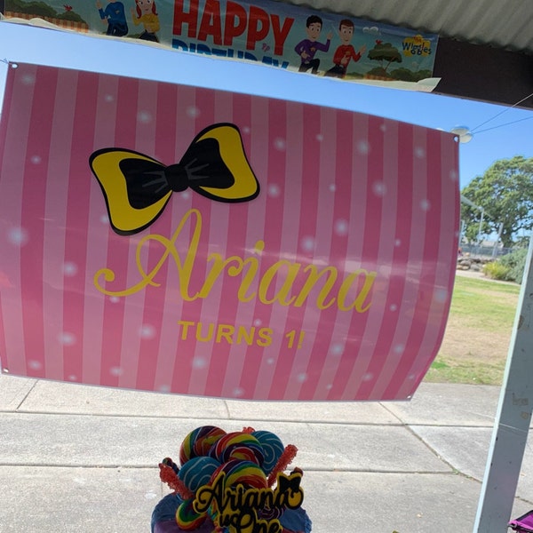 Emma Wiggle Backdrop, Wiggle Poster, INSTANT DOWNLOAD, Wiggle Banner ...
