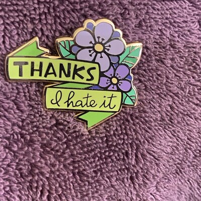 It's Fine I'm Fine Hard Enamel Pin Lapel Pin - Etsy