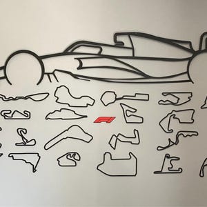 Formula 1 Circuits Collection Mini Series. the Complete Set - Etsy