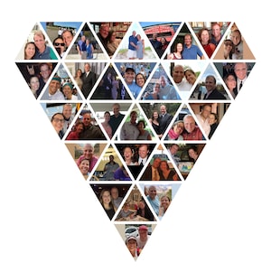 Moon Photo Collage Template Moon Template Crescent Moon Collage ...