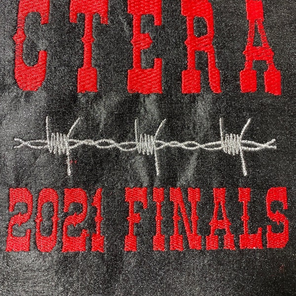 Barbed Wire - Machine Embroidery Design, Barbed Wire Embroidery Pattern ...