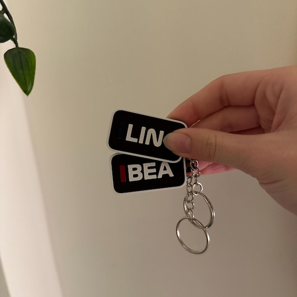 F1 Driver Charm | Formula 1 Driver Tag | F1 Team Keychain ...