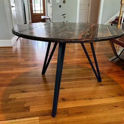 Metal Dining Table Legs for Round Tables I Industrial Table Legs I ...