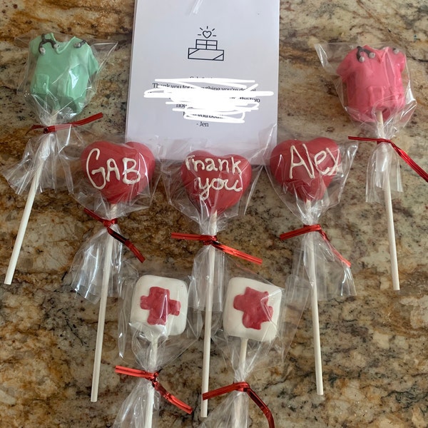Medical - Nurse - Doctor Cake Pops - Etsy