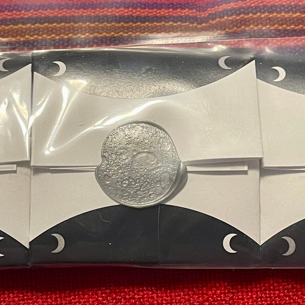 Silver Full Moon Coin - 1 in / 26 Mm - Etsy