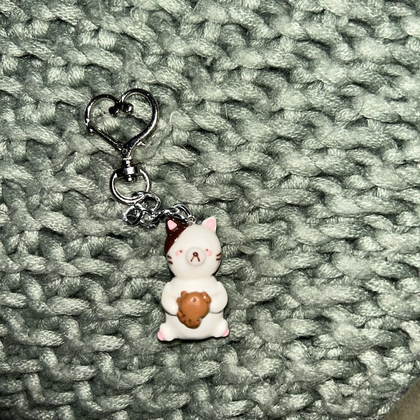Handmade Polymer Clay Desk Pals / Cream Puff Bear / Jojo Clayy - Etsy