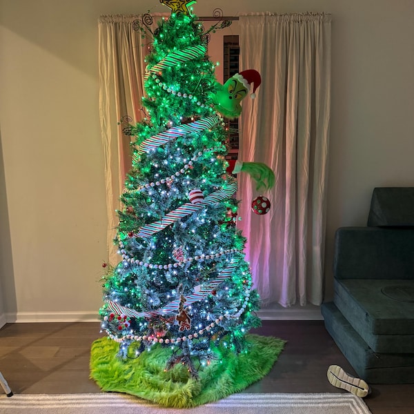 3D Printed Grinch Star Christmas Tree Topper - the Original - Etsy