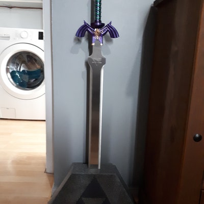 Legend of Zelda Triforce Display Pedestal of Time for Master Sword ...