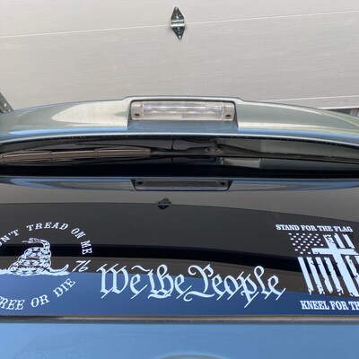 We the People 2nd Amendment Car Truck Van Window or Bumper Sticker ...