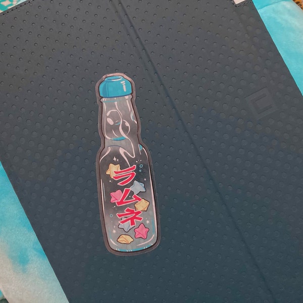 Ramune - Clear Vinyl Sticker - Etsy