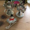 9 Shiny Brite Radko Glass Indent Reflector Ornaments, Original Box ...