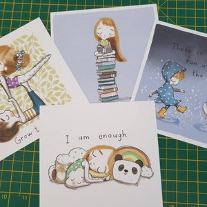Postcards set 10 by Cally Jane Studio | Etsy