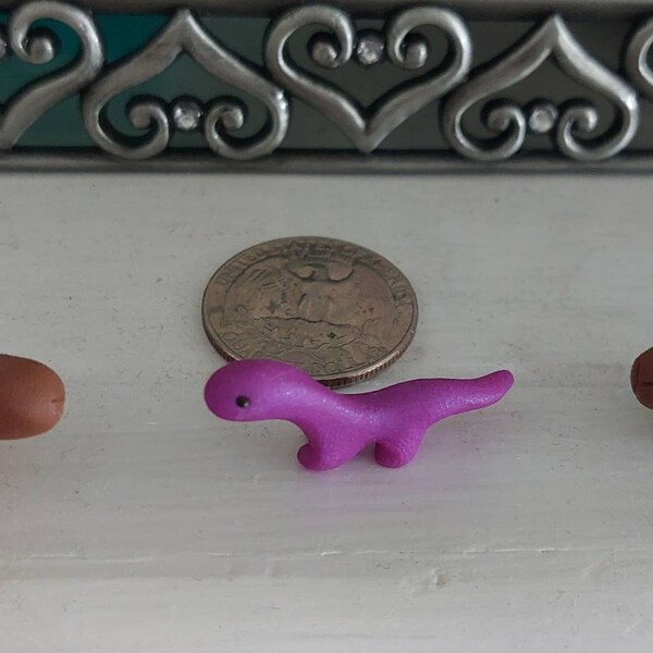 Loch Ness Monster Miniature, Nessy, Micro Loch Ness Monster Figurine ...