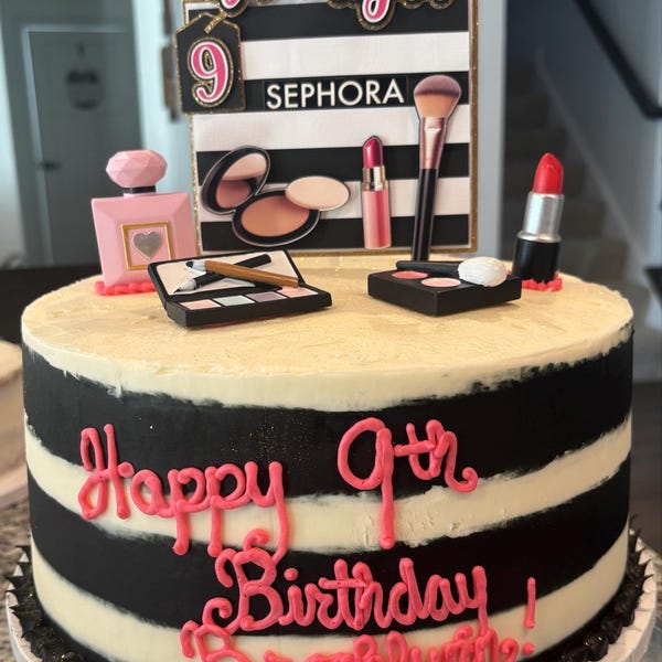 Cupcake Sephora-deluxe Inspired Cupcake Topper Digital File PDF PNG JPG ...