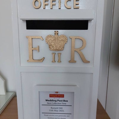 Wedding Post Box Lockable Wedding Post Box DIY Post Box Party Card Box ...