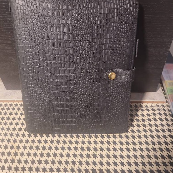 Luxury Planner Binder, Handmade Planner Cover, A6/A5 Planner, Vegan ...