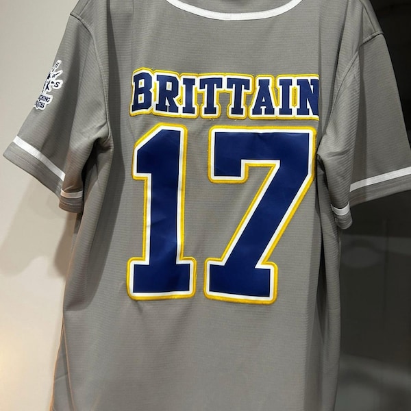 Custom Stripe Baseball Jersey Personalized Team Name and Number ...