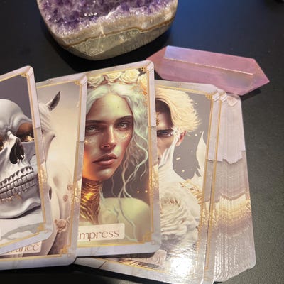 Tarot Card Deck, Tarot Deck With Guidebook, 78 Card Tarot Deck ...