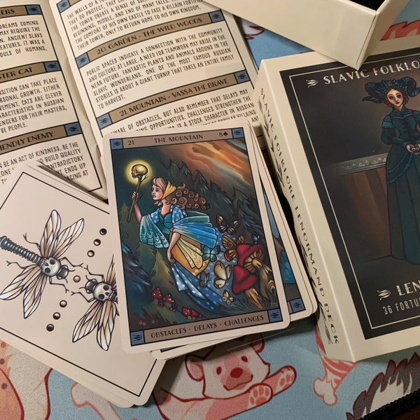 Slavic Folklore Lenormand Deluxe Edition Fairy Tale Oracle Cards ...