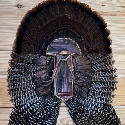 Rustic Turkey Fan Plaque - Etsy