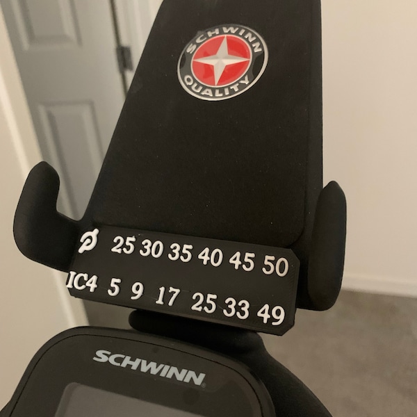 Schwinn IC4 to Peloton Conversion Chart - Exercise Bike Resistance (IC4 ...