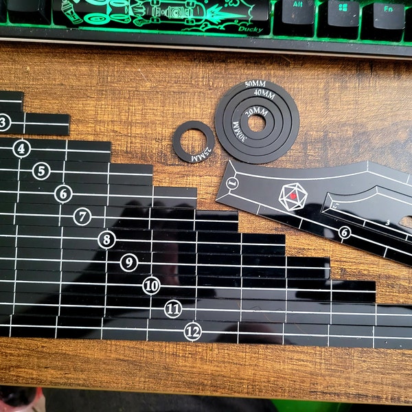 Measuring Sticks, Tools & Widgets - Ultimate Tabletop Wargaming Set ...