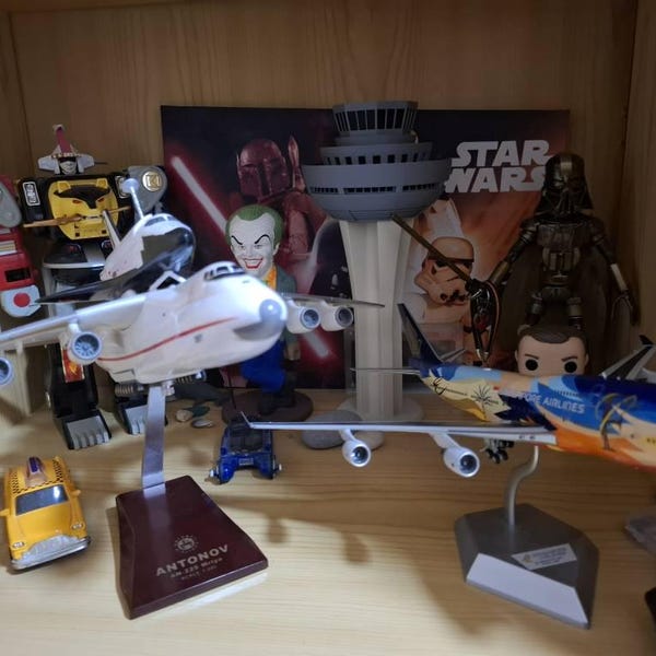 Frankfurt Air Traffic Tower Model, Air Traffic Control Miniature, ATC ...