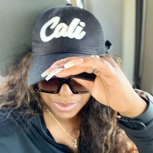 Custom Name Hats, Rhinestone Name Hats, Your Name Here Hats, Bling ...